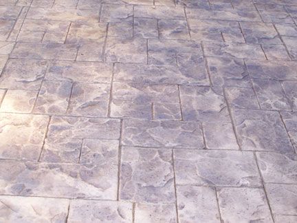 Roman Slate Stamped Concrete