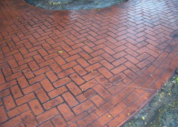 Stamped Concrete Brick and Cobblestone Textures - Great Plains Concrete