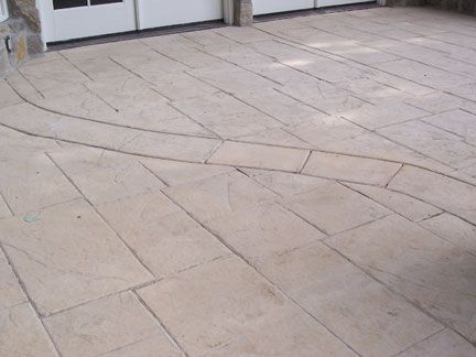 Stamped Concrete Slate Textures - Great Plains Concrete