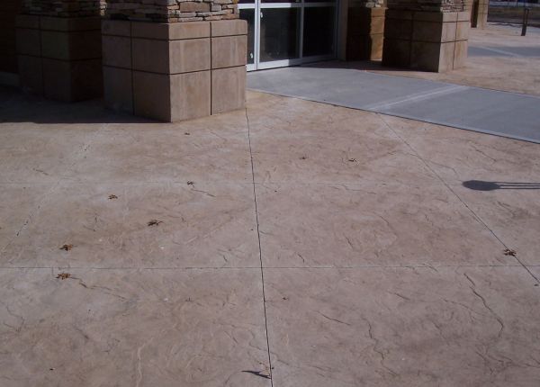 Stamped Concrete Slate Textures - Great Plains Concrete