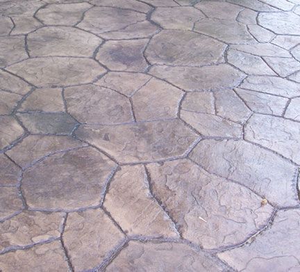 Stamped Concrete Stone Textures - Great Plains Concrete